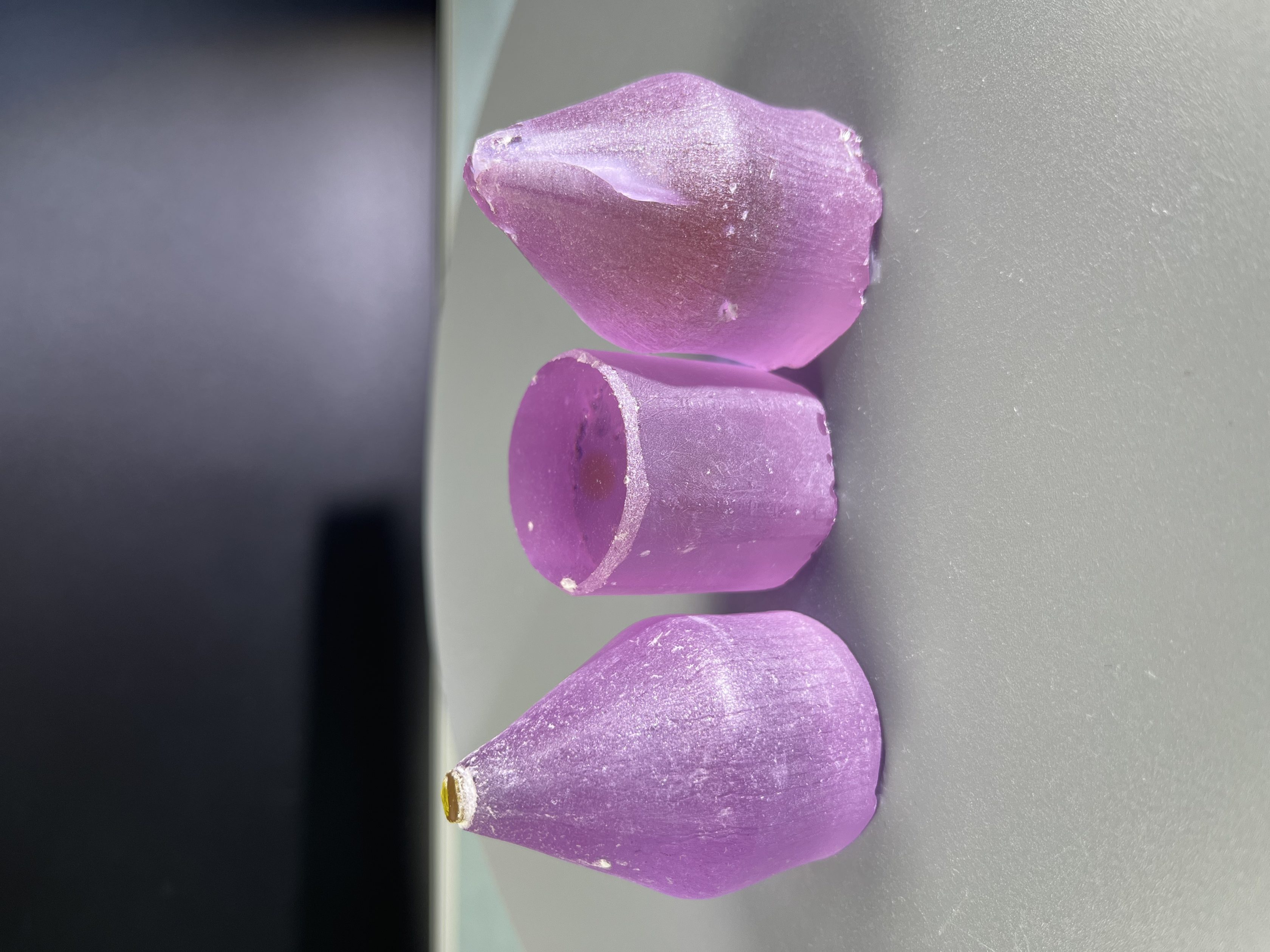 Purple Synthetic YAG Crystal Gemstone - XL Crystal